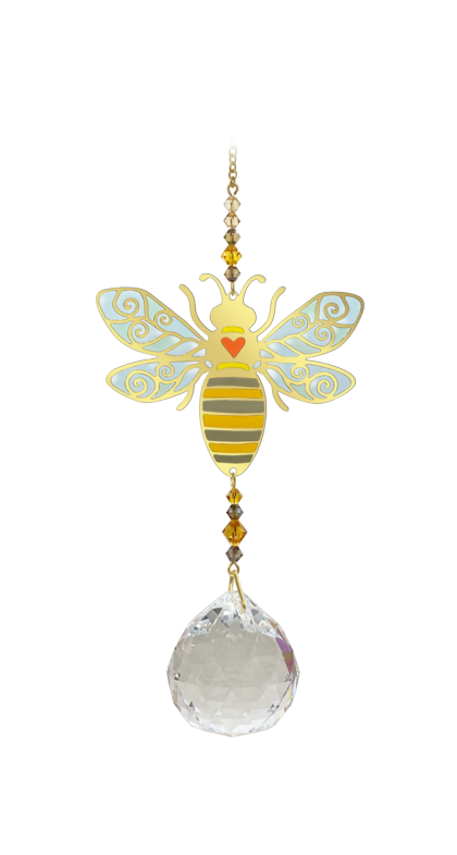 Crystal Wonders Bee - Autumn Gold
